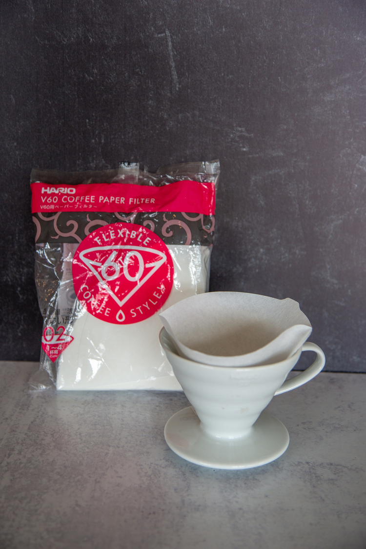Hario V60 Coffee Filter 02 (100 count) – White Rhino Coffee